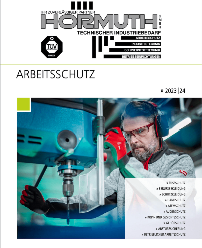 Unser neuer Arbeitsschutz Katalog ist da – Hormuth GmbH